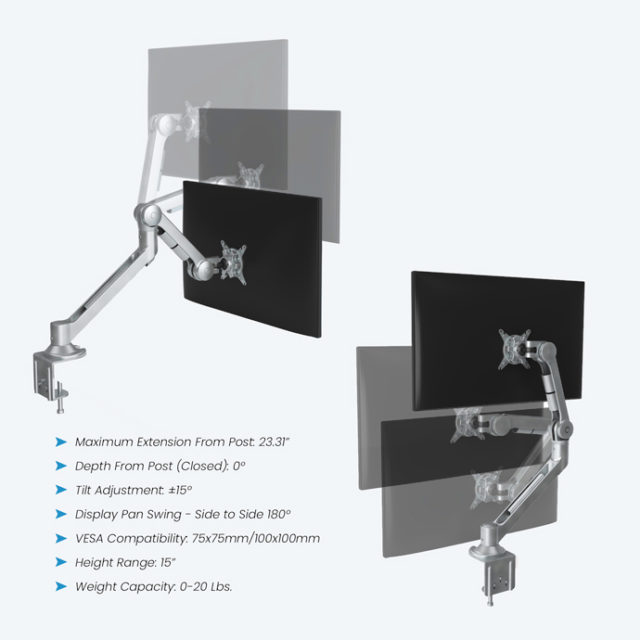 ACE15 Monitor Arm | Grand Stands
